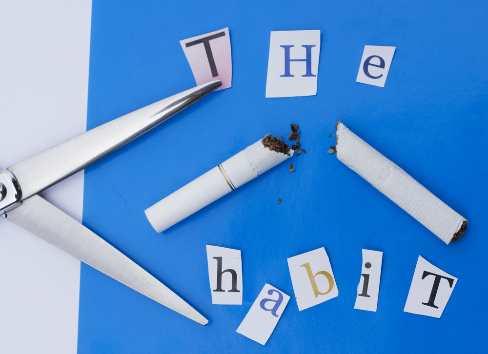 SMS texting to quit smoking