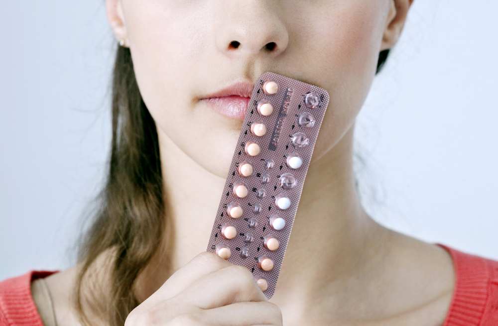Hormonal contraceptives exposure therapy